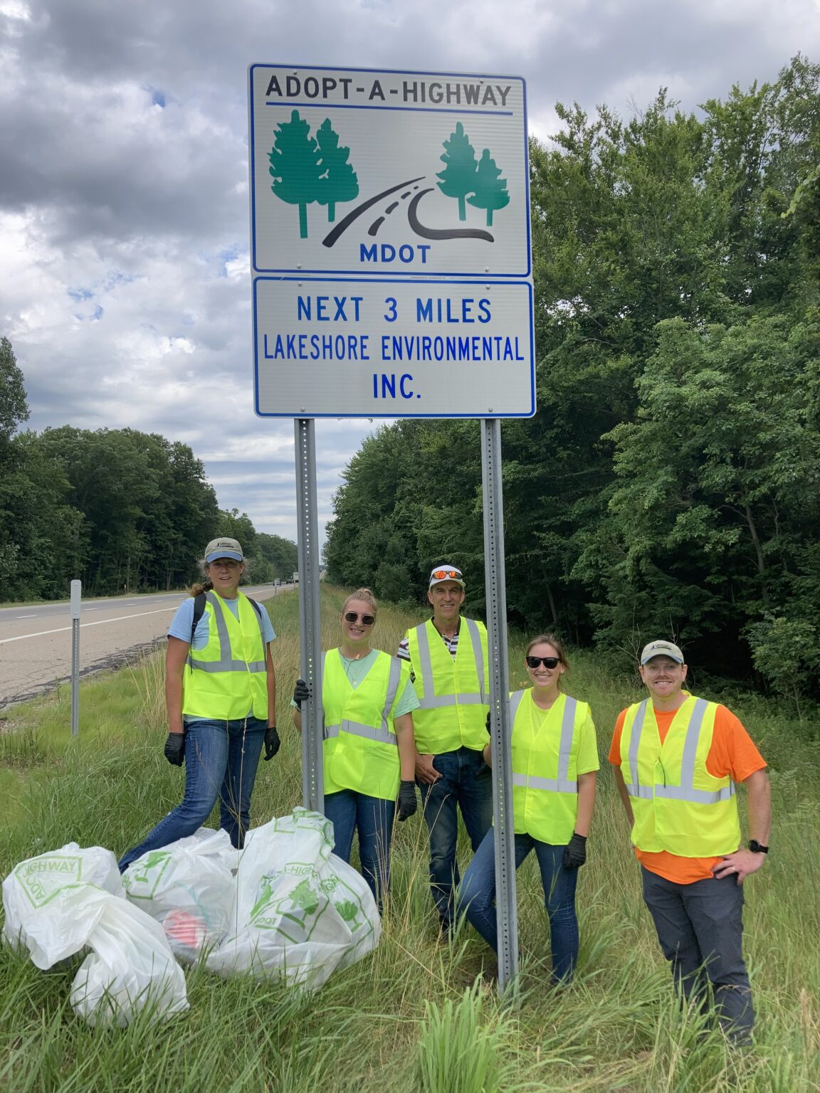 Adopt-A-Highway Pickup - Lakeshore Environmental, Inc.